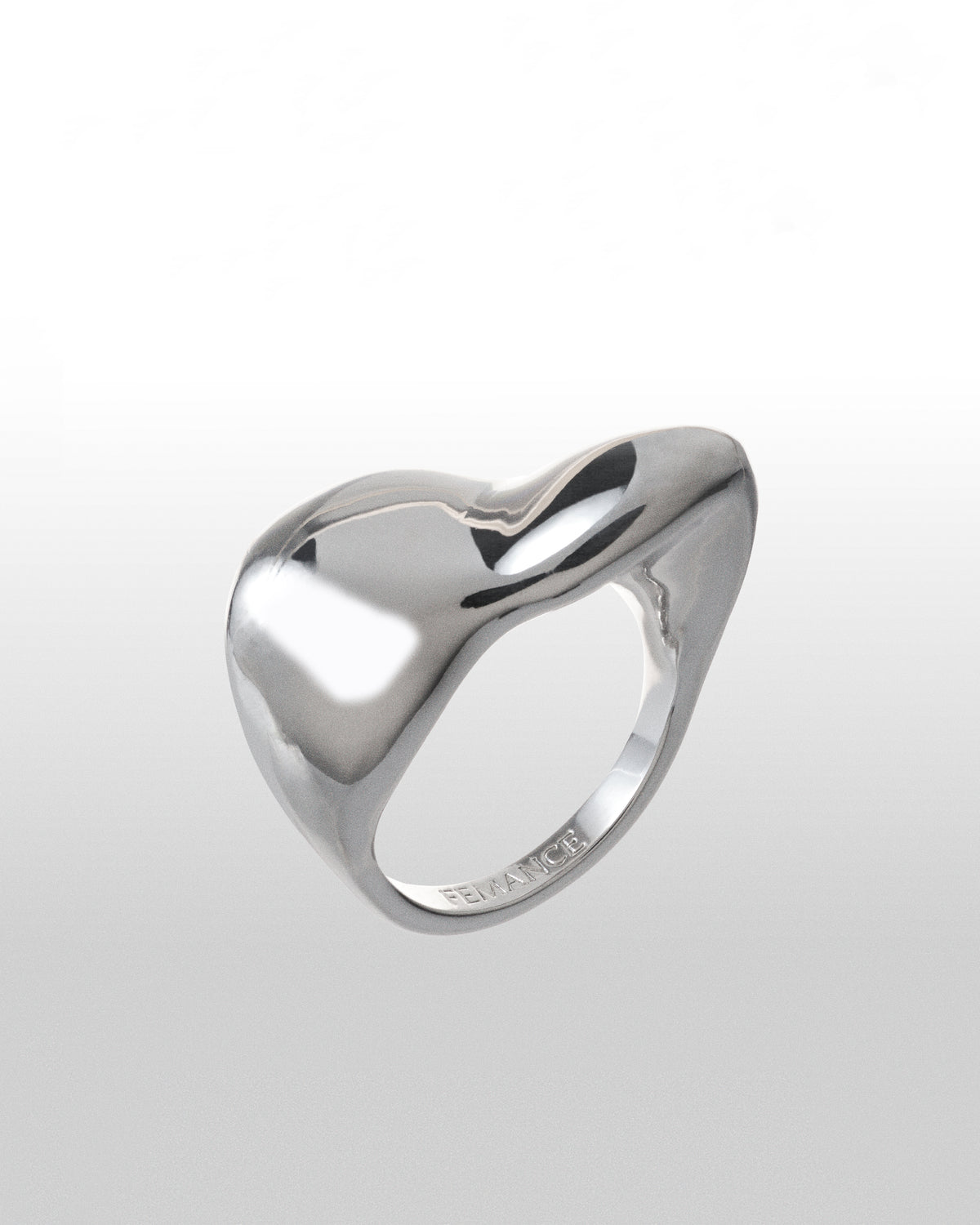FEMANCE - Dune Ring - Silver